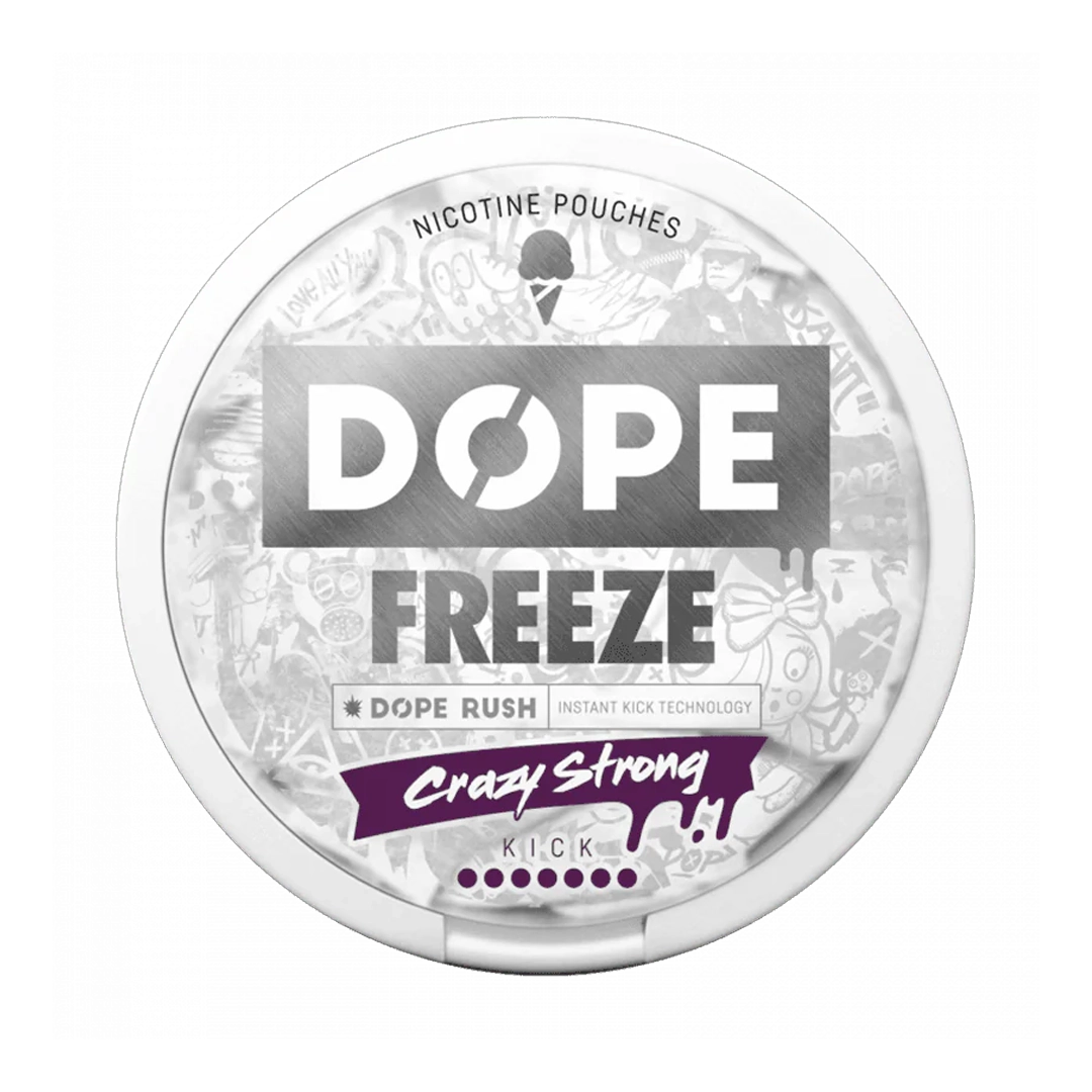 Dope - Nicotine pouche - Freeze - 30mg/g | Snus Maroc